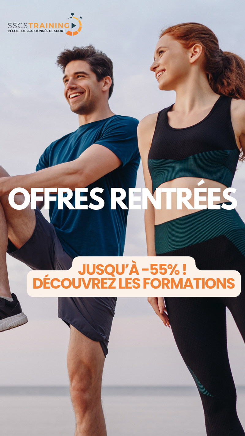 SSCS Training : École de formation aux métiers du Sport 100% en Ligne